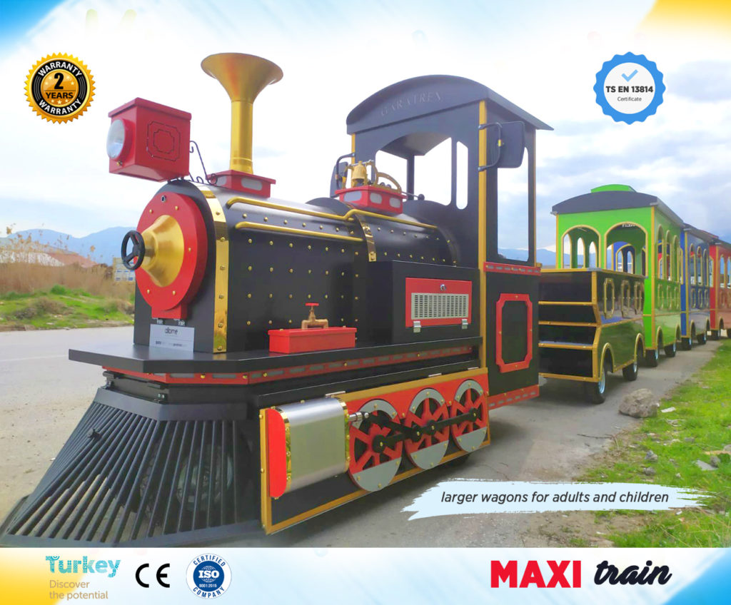 Trackless Train Maxi Model - Garatrain - Allame Trackless Train ...