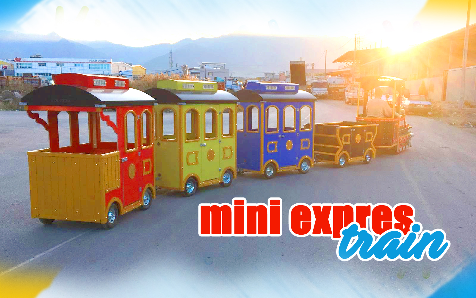 Mini Express Trains For You - Garatrain - Allame Trackless Train ...