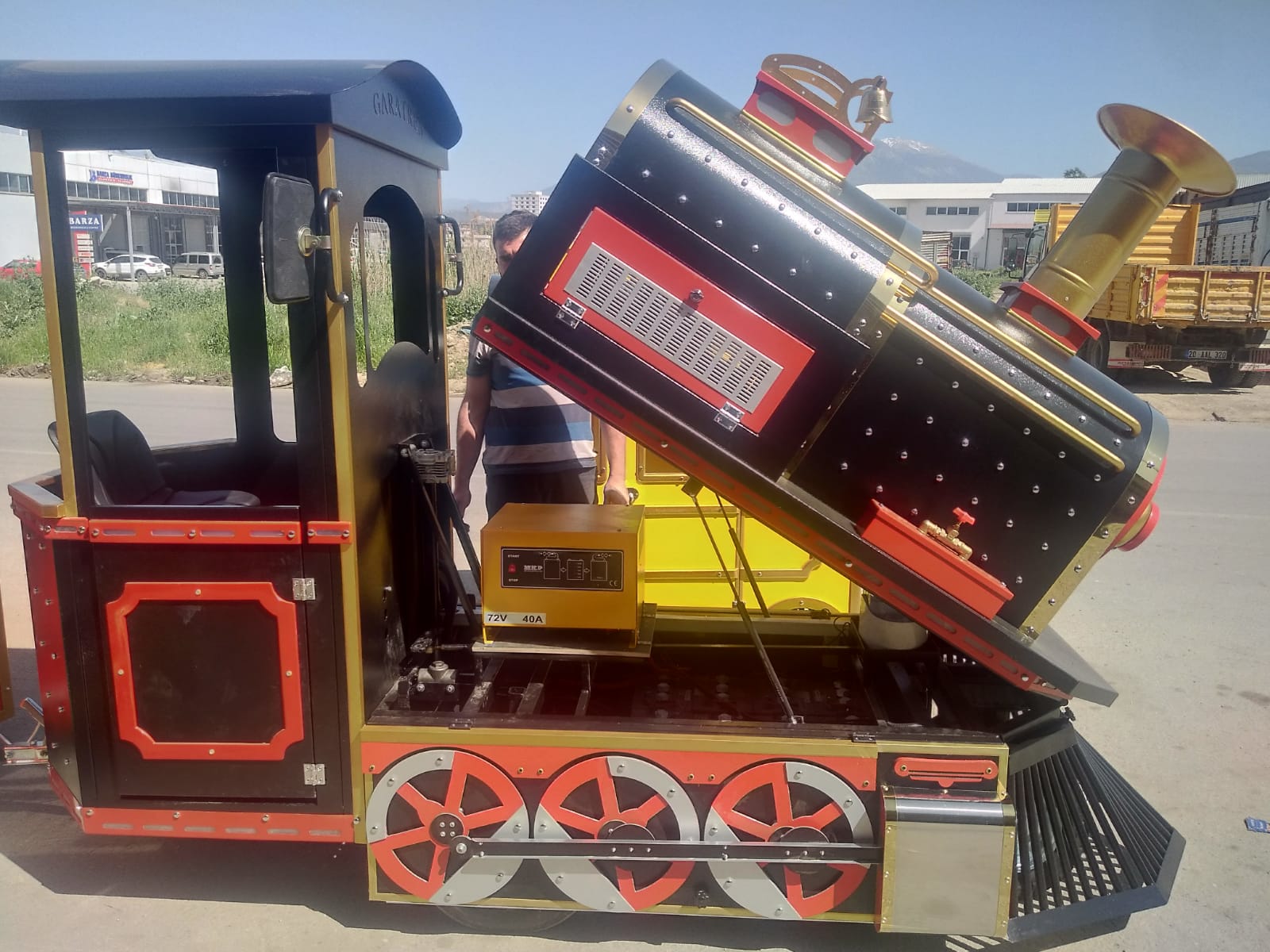 Mini Train Électrique Peuvent Être Utilisés à l’Intérieur Et à l ...