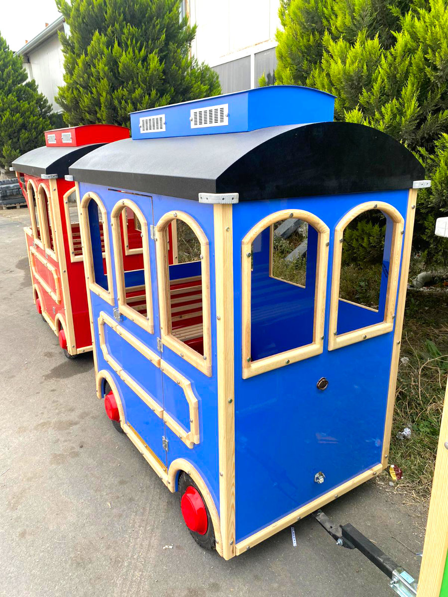 Amusement Park Train Efe Going to Dubai - Garatrain - Allame Trackless ...